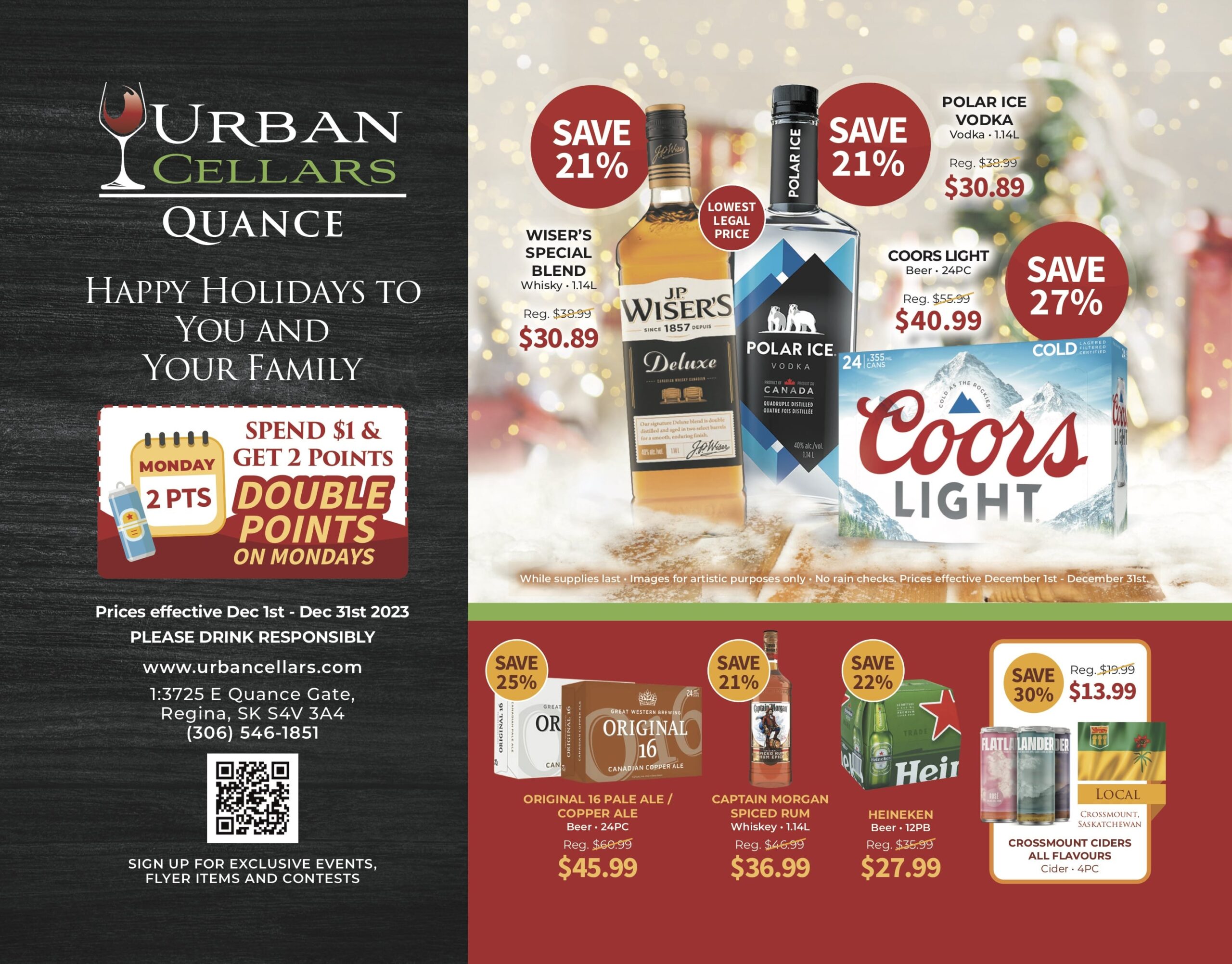 Flyer - Quance - Urban Cellars