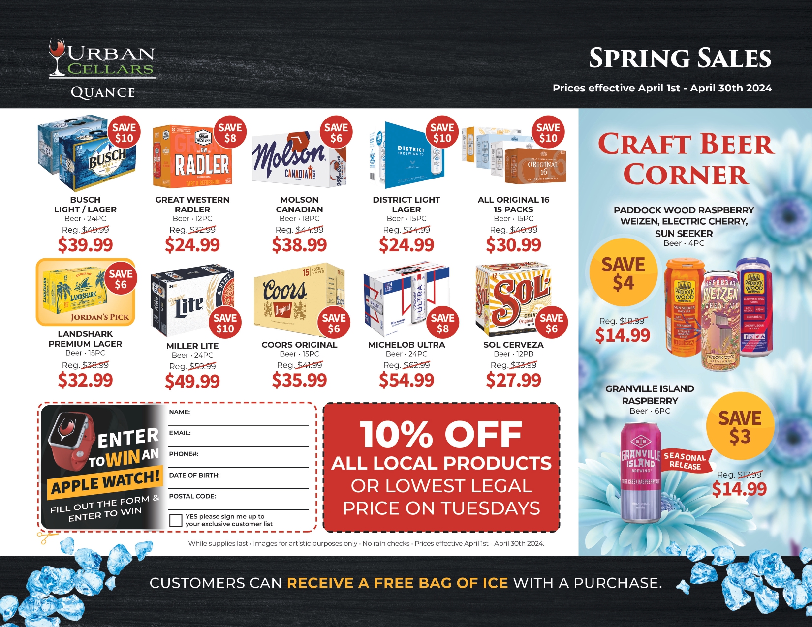 Flyer - Quance - Urban Cellars