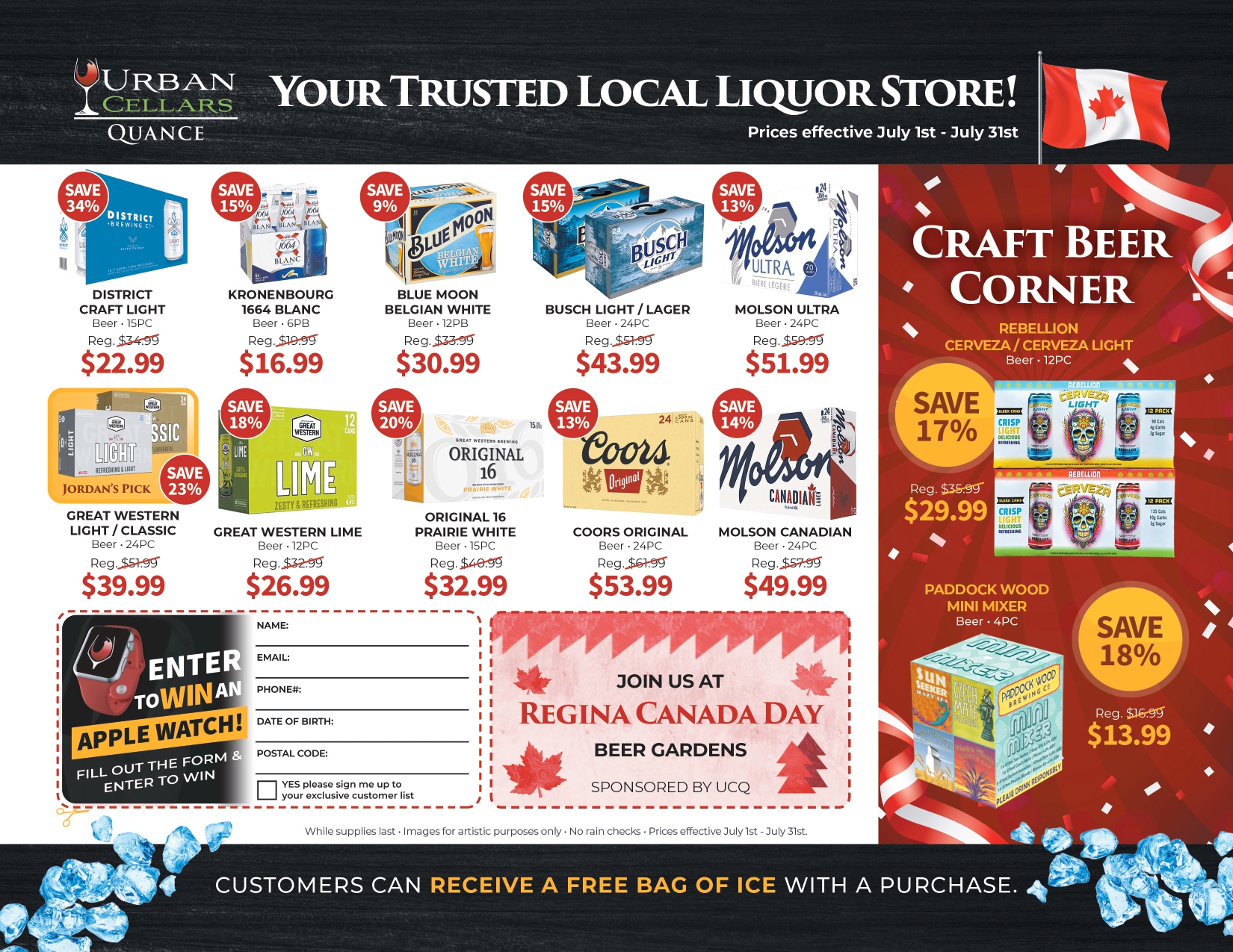 Flyer - Quance - Urban Cellars